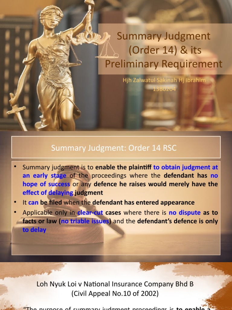 SJ | PDF | Summary Judgment | Judgment (Law)