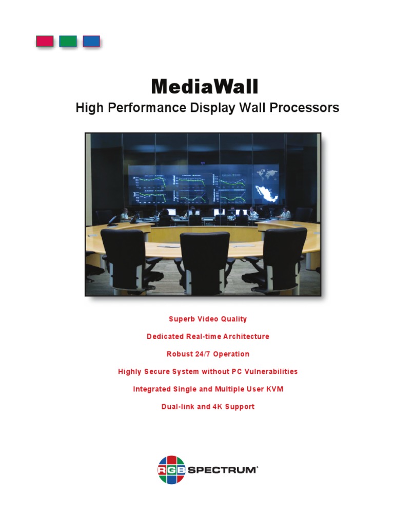MediaWall Brochure | PDF | Hdmi | Computer Keyboard