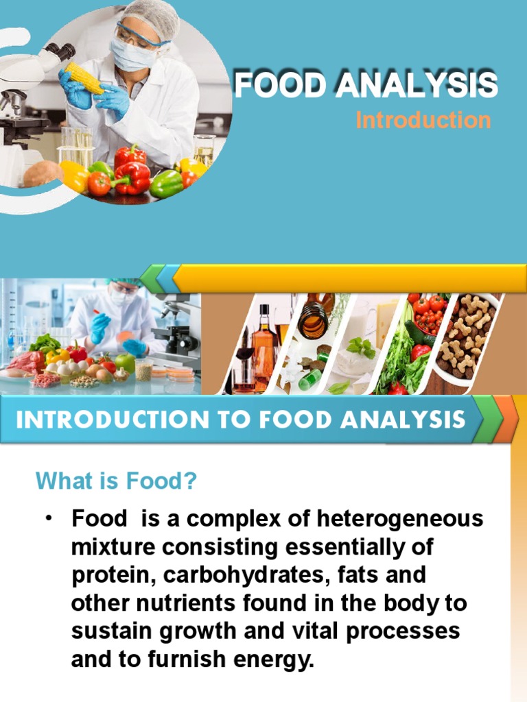 Introduction to Food Analysis Methods | PDF | Foods | Nutrition Facts Label