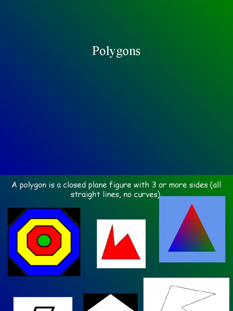 Polygons | PDF | Polygon | Triangle
