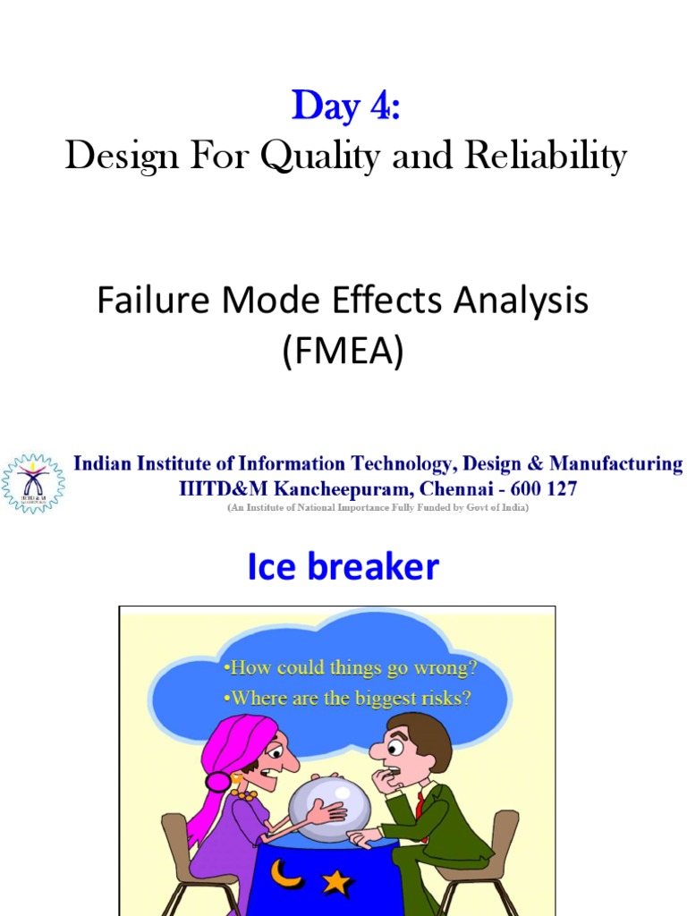 Day4 FMEA | PDF | Reliability Engineering | Systems Engineering
