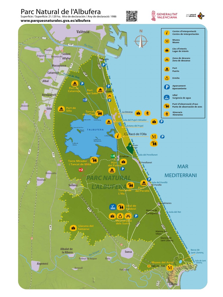 Mapa Turístico Castellano Valenciano | PDF