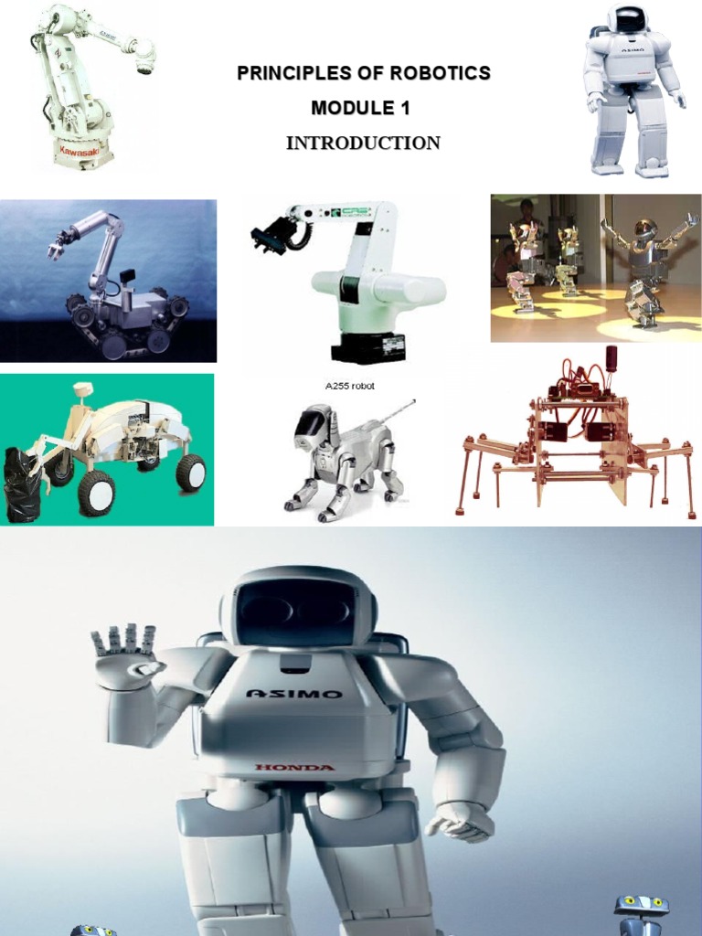 Principles of Robotics | PDF | Robot | Robotics
