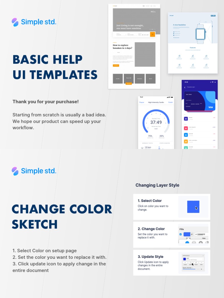 Basic Help UI | PDF | Computing