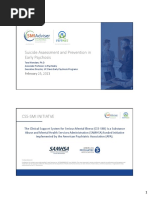 Bssa Outpatient Adult Asq Nimh Toolkit | PDF | Suicide | Mental Health