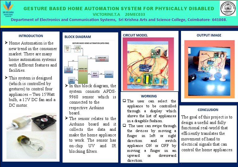 Project Poster 1 | PDF | Home Automation | Automation