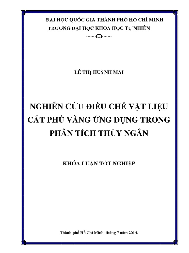 Khoa Luan Tot Nghiep | PDF