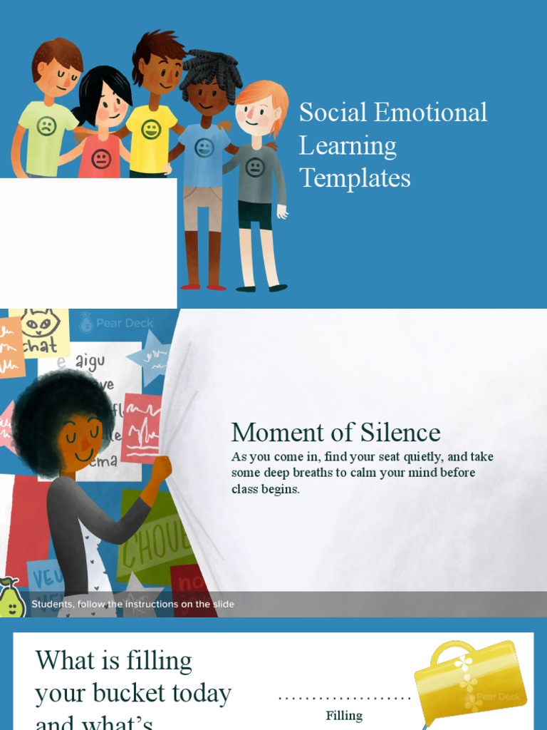 Social Emotional Learning Templates | PDF