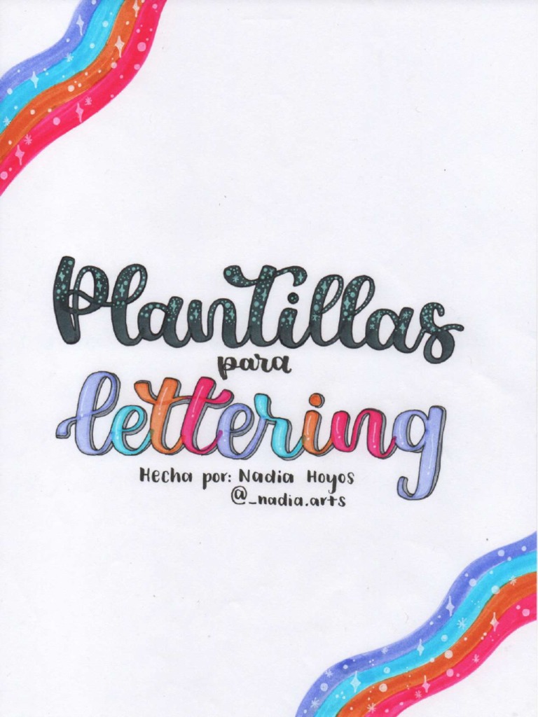 Plantillas para Lettering | PDF