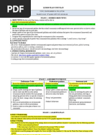 Pollution Lesson Plan | PDF | Educational Assessment | Lesson Plan