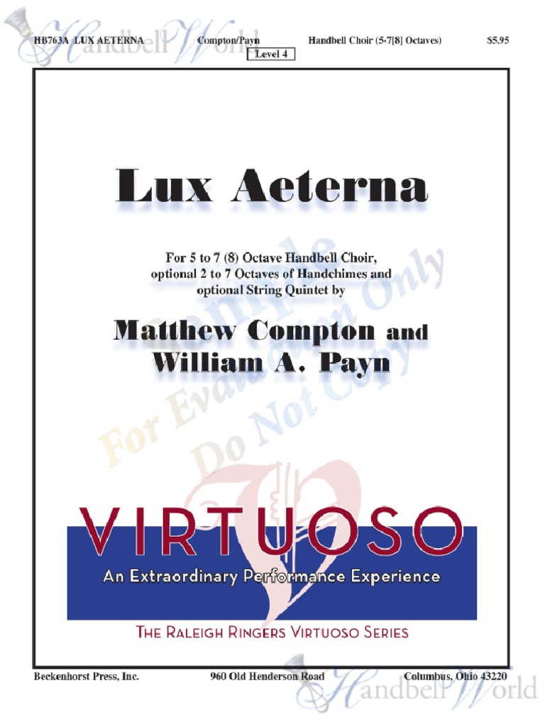 Lux Aeterna | PDF