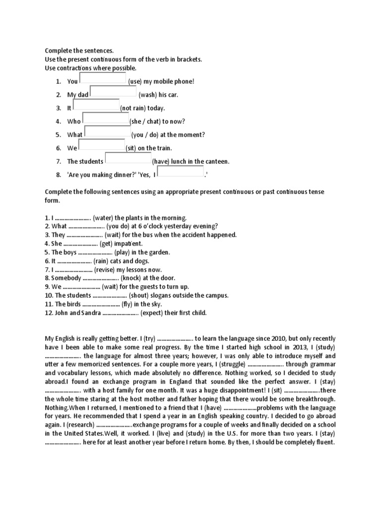 Grammar Tense 10 | PDF | Linguistics | Human Communication