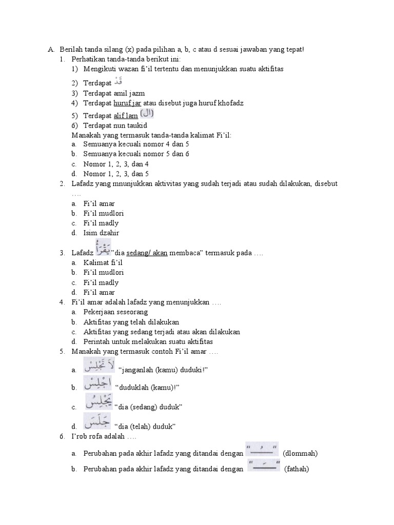 Belajar Nahwu (Pas Ganjil 2021) | PDF