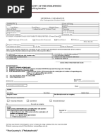 PUP OSS Form - Application For New or Replacement of ID PDF | PDF ...
