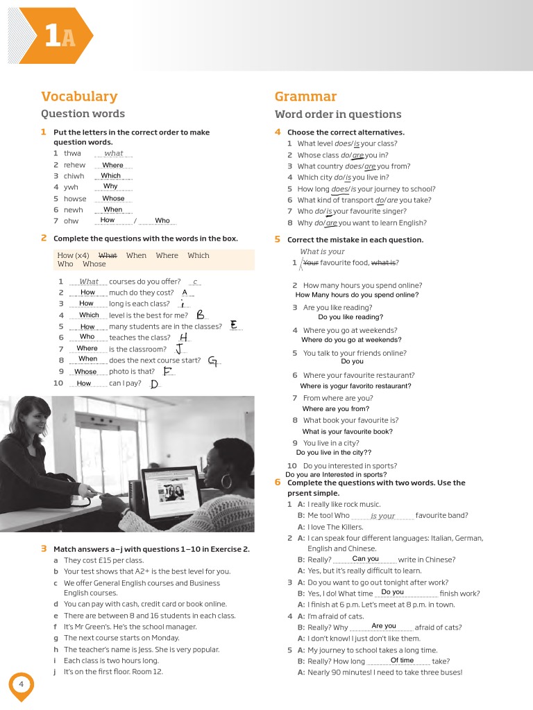 Roadmap A2+ Workbook Unit1 | PDF | Lunch | Meal