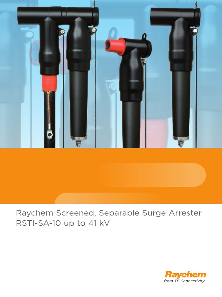 RSTI-SA 10ka Up To 41kV | PDF | Electrical Connector | Electricity
