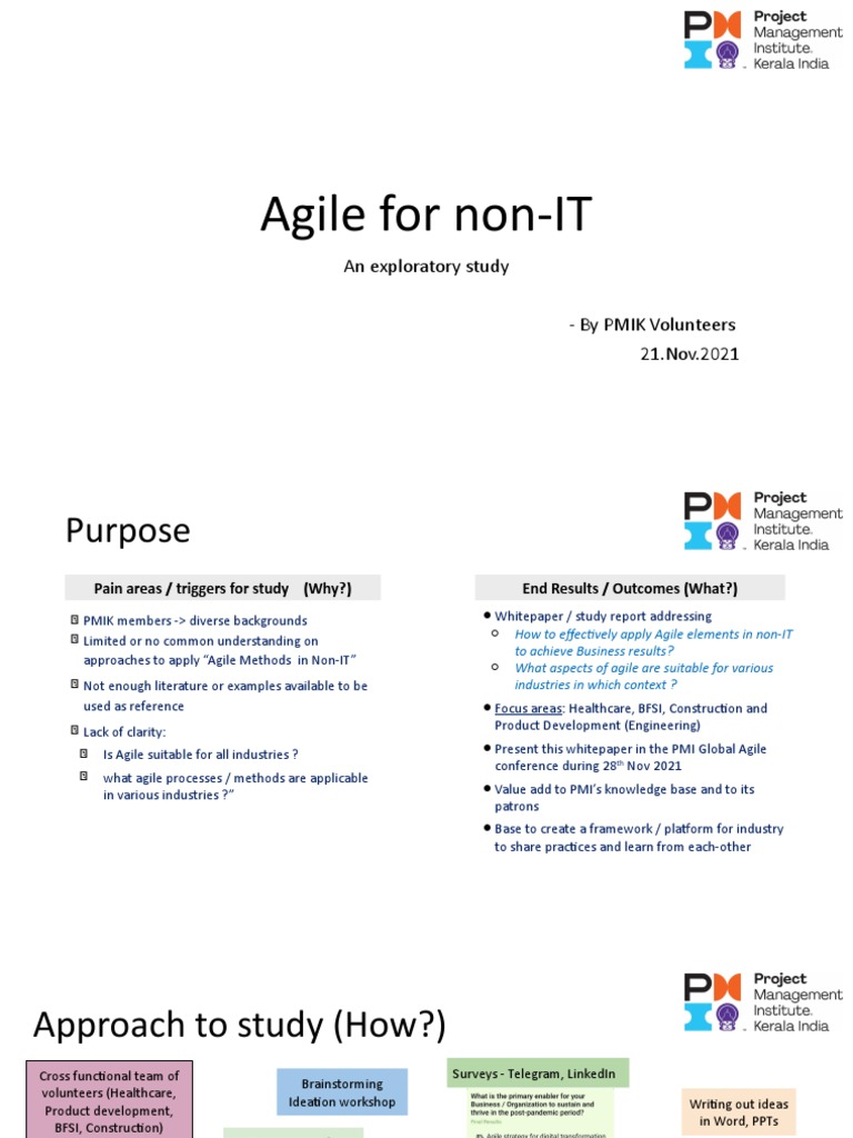 Whitepaper Agile For Non-IT | PDF | Agile Software Development | Scrum (Software Development)