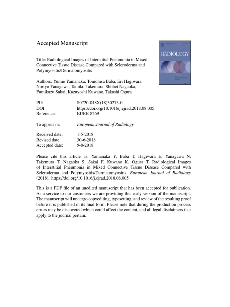 Radiological Images of Interstitial Pneumonia | PDF | Epidemiology ... Radiological Images of Interstitial Pneumonia | PDF | Epidemiology ...
