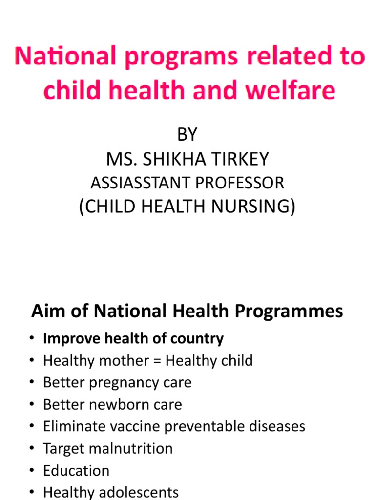 National Programme | PDF