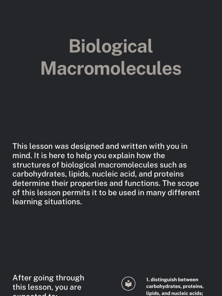 Biological Macromolecules | PDF | Carbohydrates | Nucleic Acids
