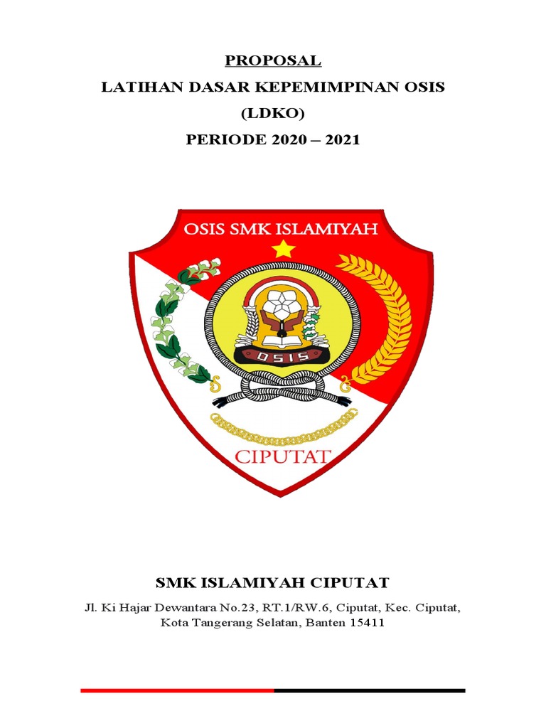 Proposal Ldko Di Sekolah | PDF
