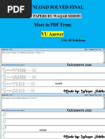 ISL202 Midterm MCQs by Waqar Siddhu | PDF