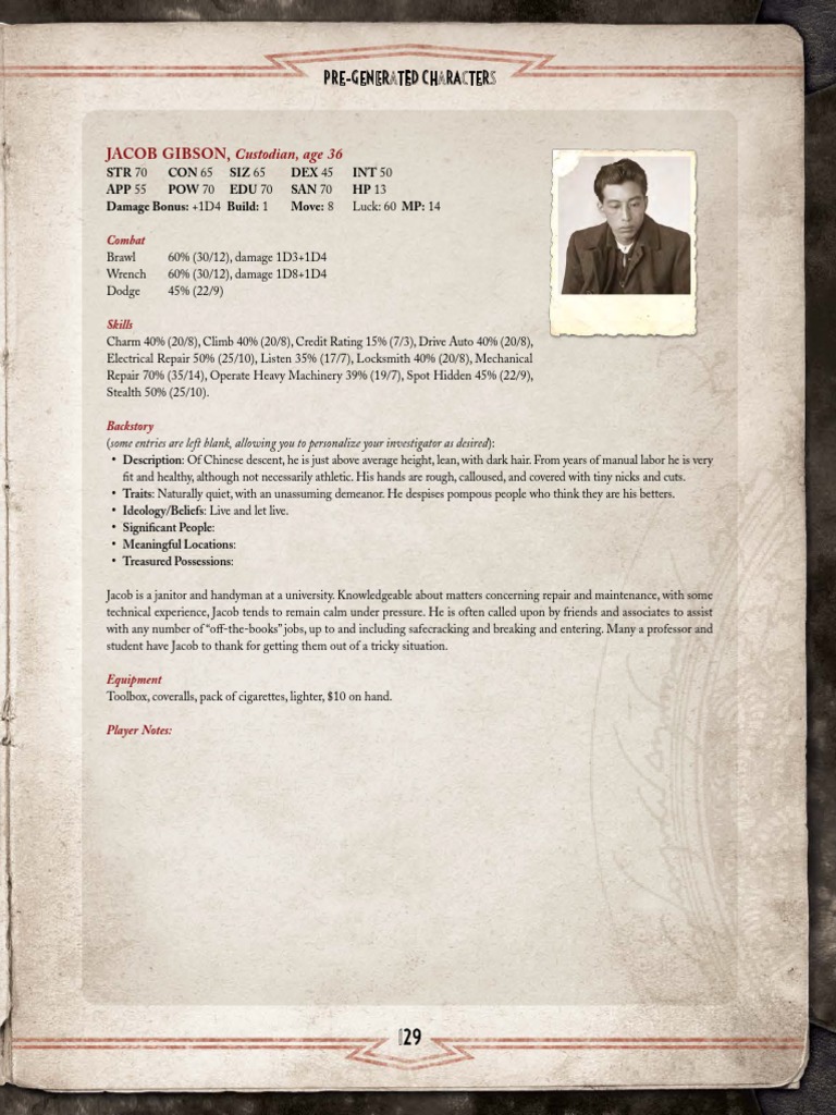 Doors To Darkness Call of Cthulhu 7th Edition Scenarios 130 | PDF