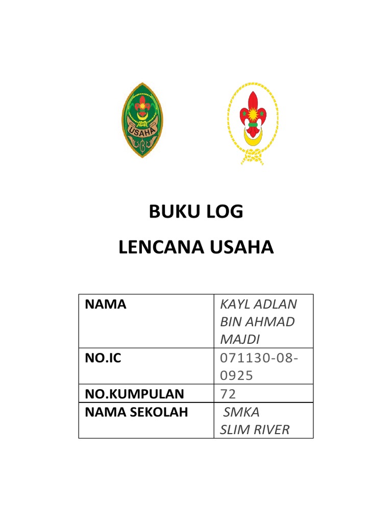 Buku Log Pengakap | PDF