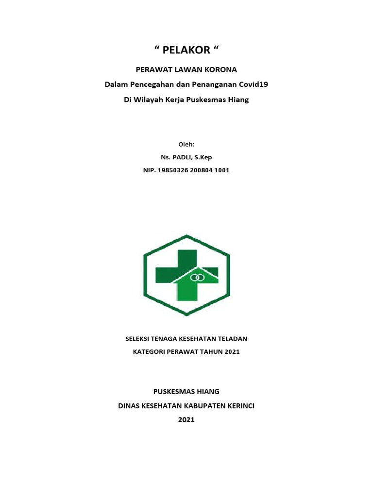 Makalah Nakes Teladan 2021 | PDF