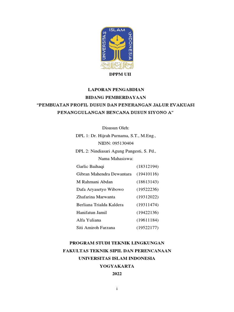 Unit 10 - Laporan KKN Fix BGT | PDF