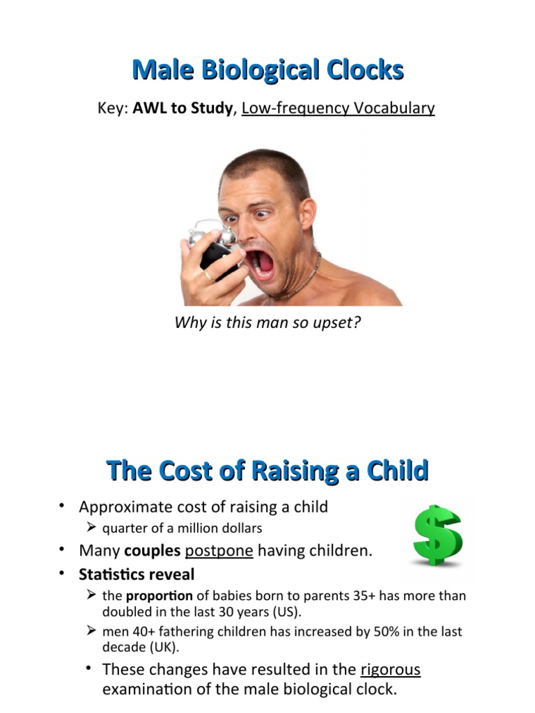 Chapter 1 Male Biological Clocks | PDF | Infertility | Genetic Disorder