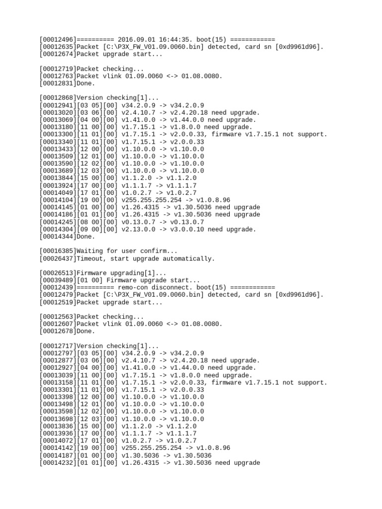 P3X FW Log Ab | PDF | Computing | Computer Science