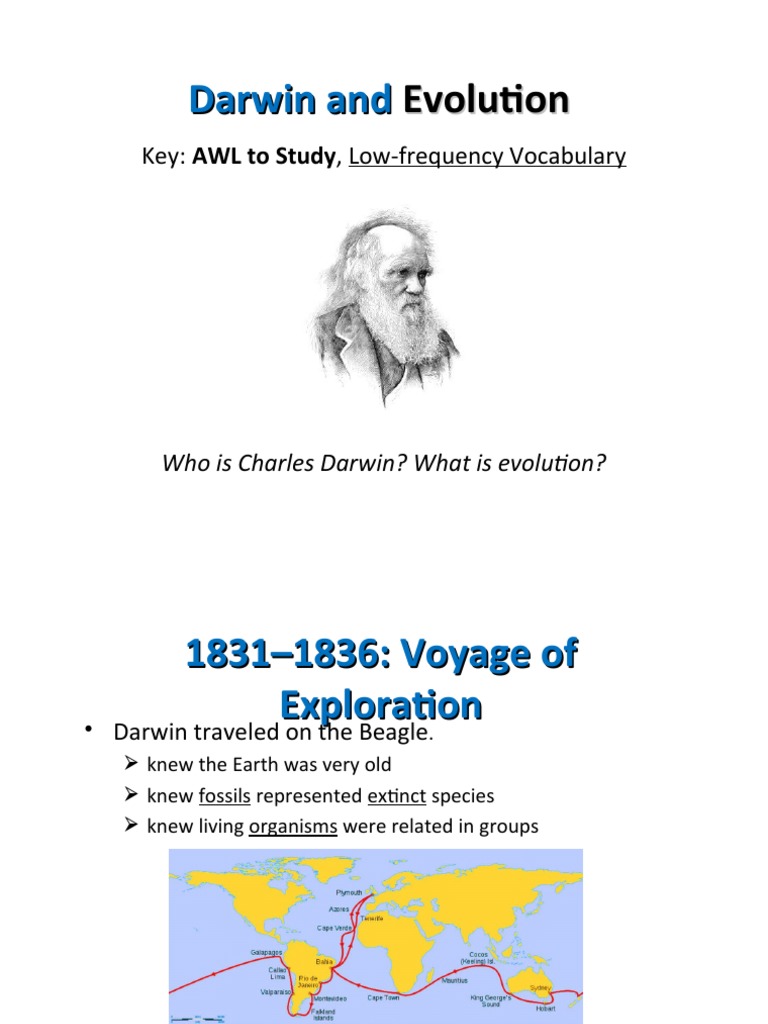 Chapter 3 Darwin and Evolution | PDF | Charles Darwin | On The Origin Of Species