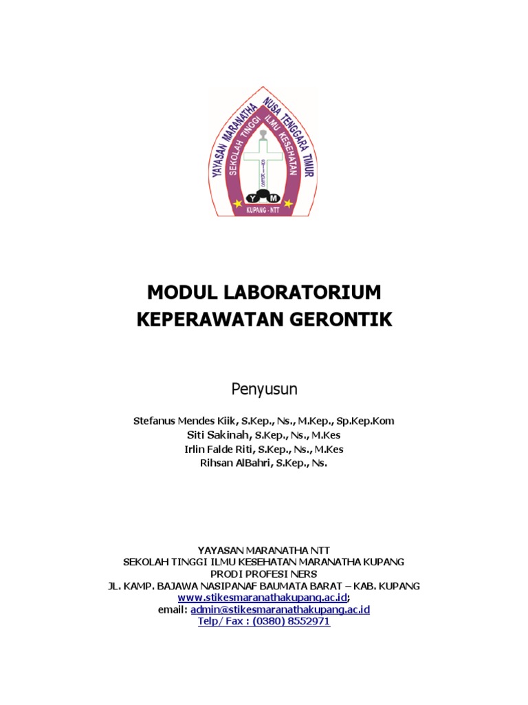 Modul Keperawatan Gerontik | PDF