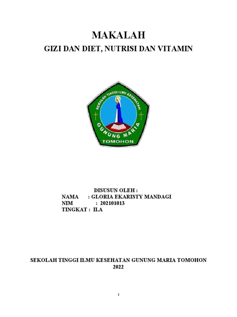 Makalah Gizi Dan Diet | PDF