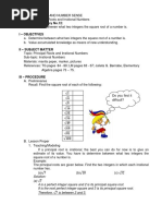 Math 7 ADM Module 7 Edited | PDF | Numbers | Square Root