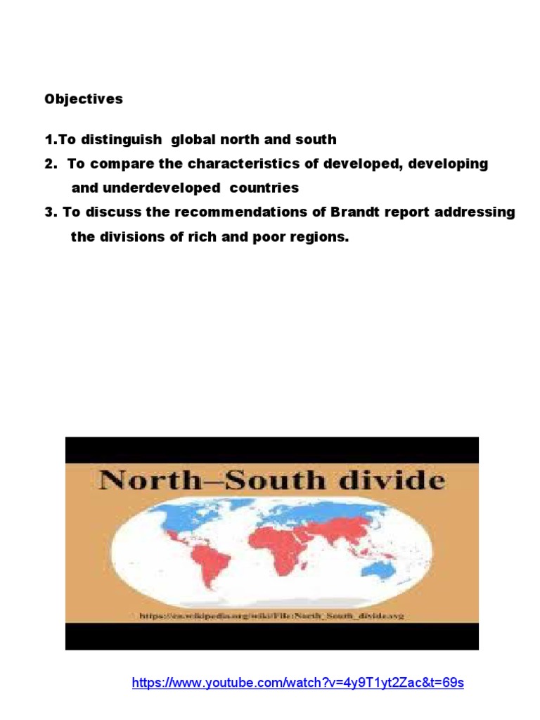 Bridging the Divide: A Summary of the Brandt Report's Analysis of ...