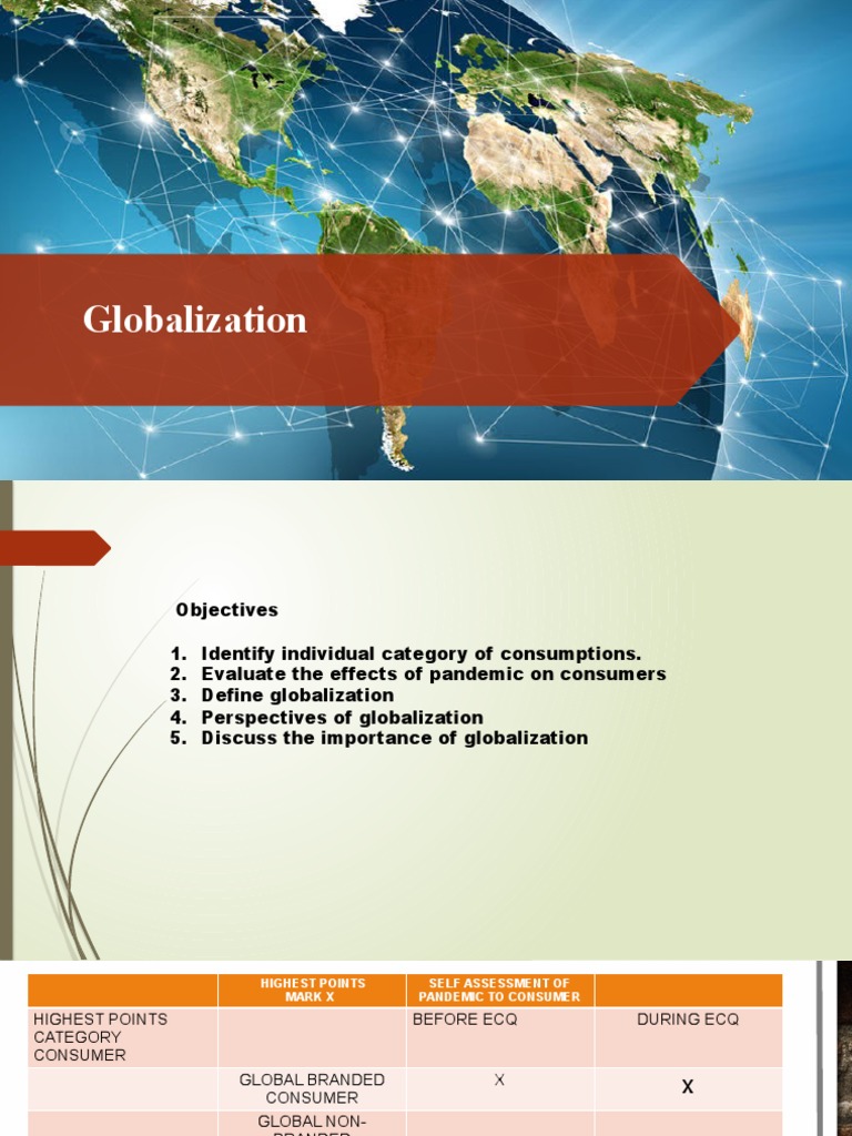Globalization in Pandemic | PDF | Globalization | Market (Economics)