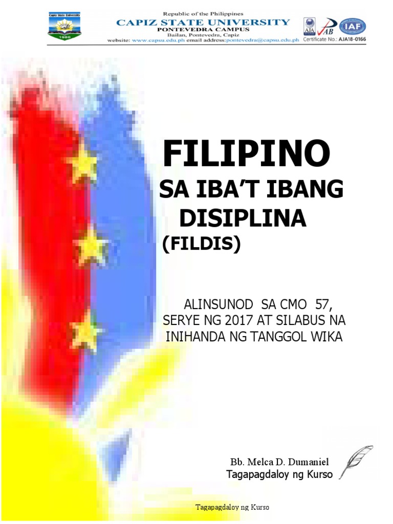Fildis Part 1 | PDF