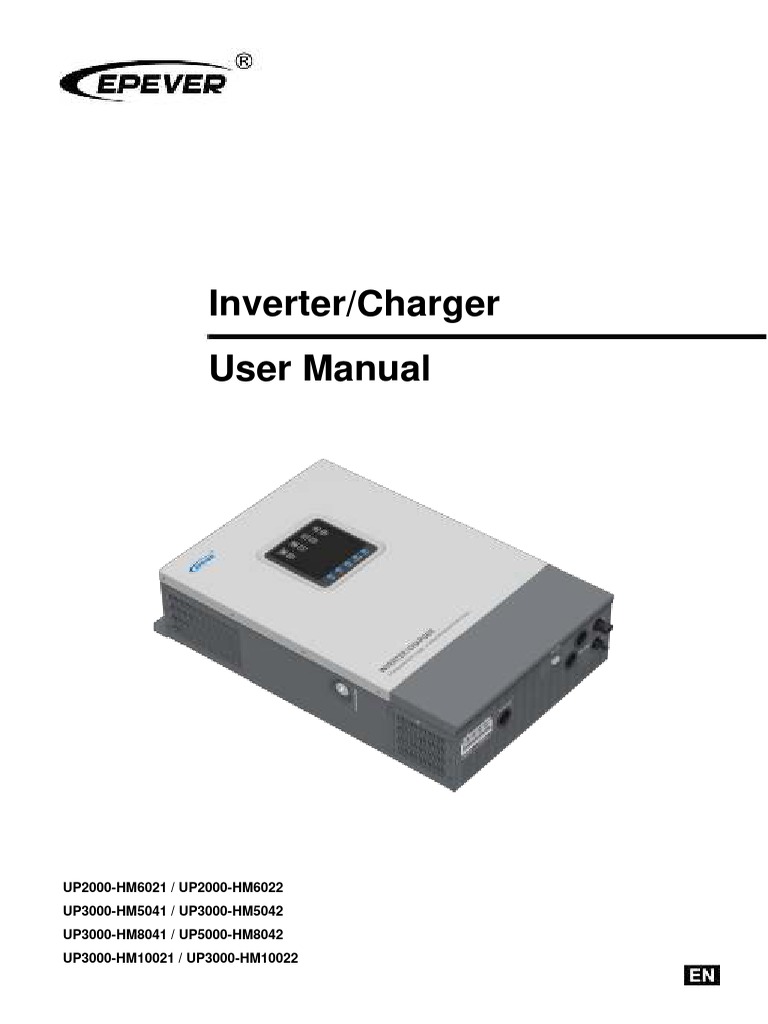 A Comprehensive User Manual for Inverter/Charger Units Covering Safety ...