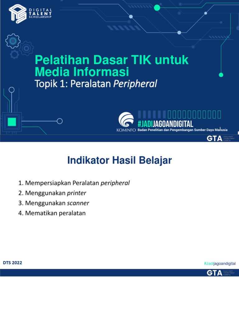 Menggunakan Peralatan Peripheral | PDF