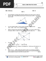 NMTC Mock Test | PDF | Multiple Choice