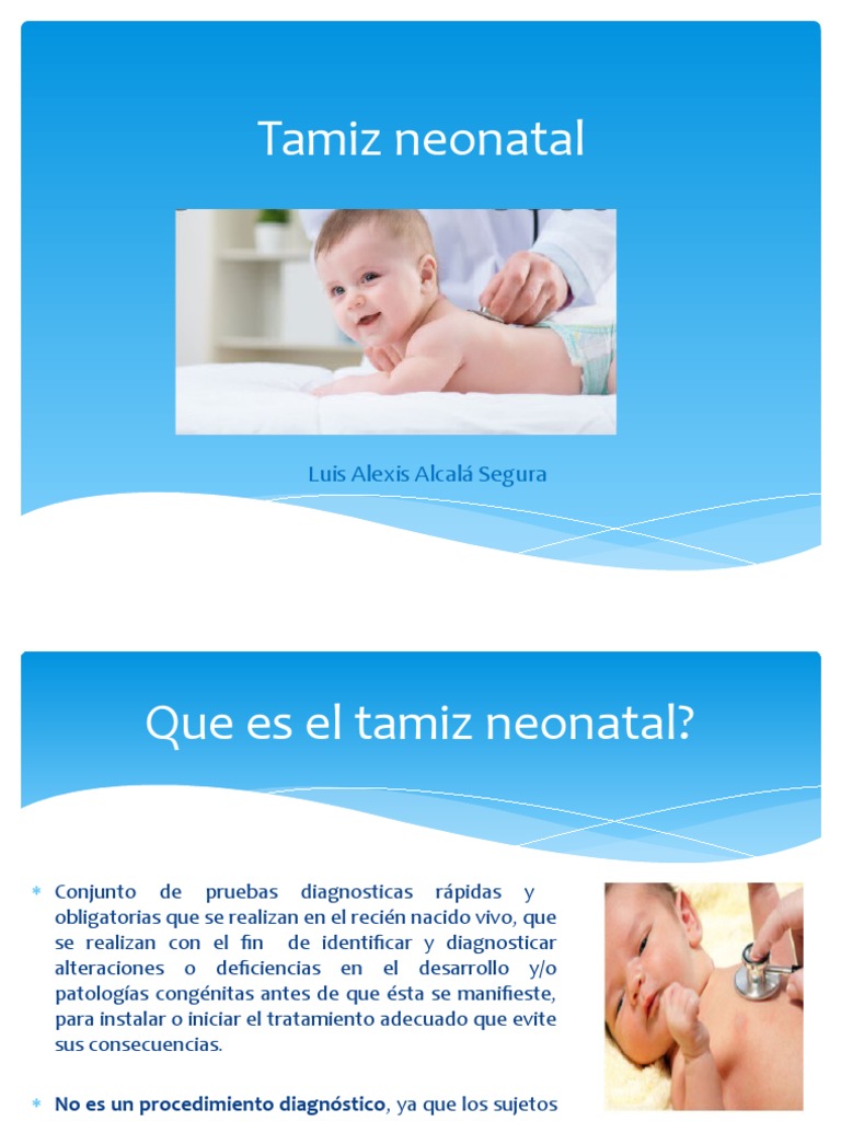 Tamiz Neonatal | PDF | Ojo humano | Infantes