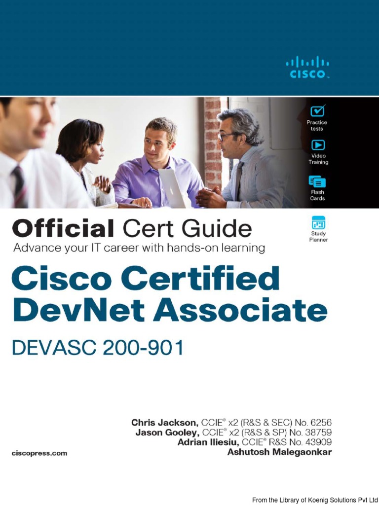 Cisco Certified DevNet Associate DEVASC 200-901 | PDF ...