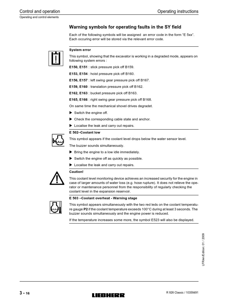 926 Error Codes | PDF | Menu (Computing) | Turbocharger
