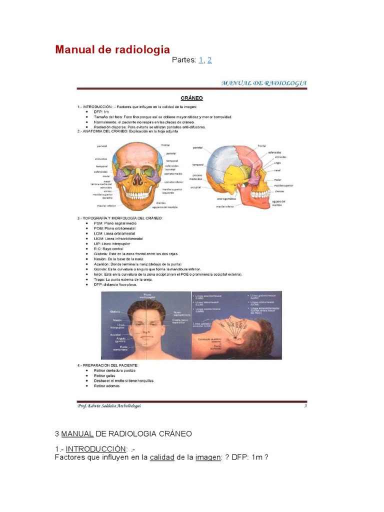 Manual de Radiologia | PDF | Mano | Codo