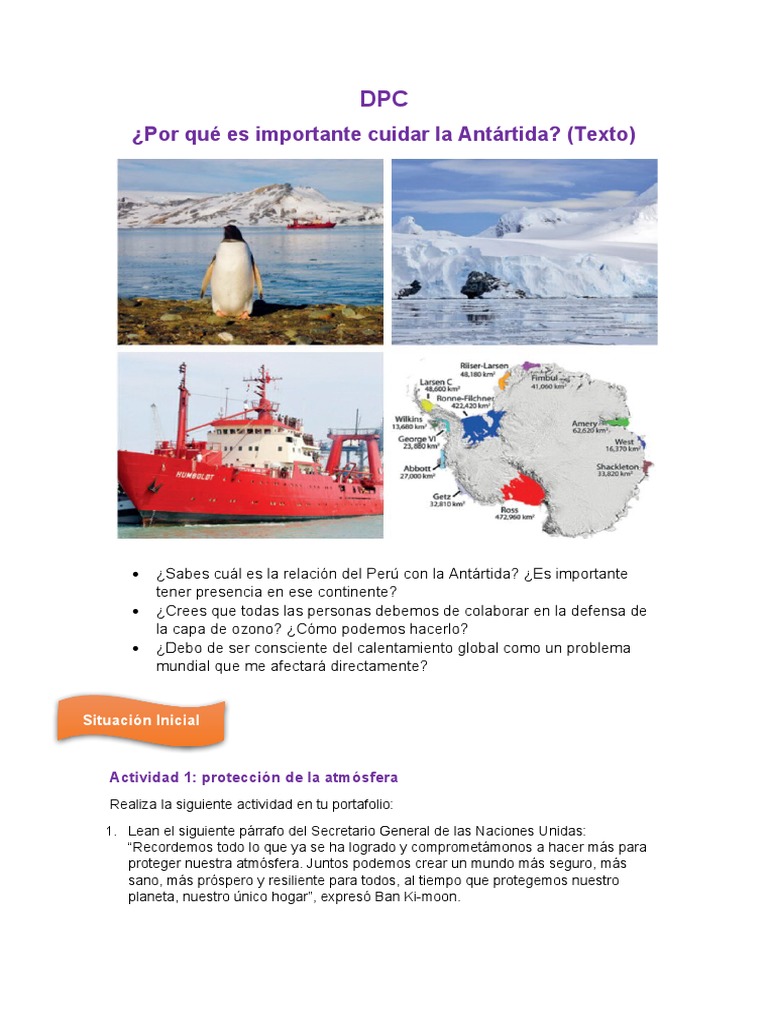 DPC 4° | Descargar gratis PDF | Antártida | Agua