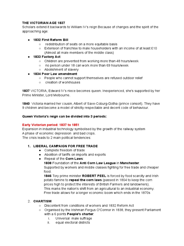 The Victorian Age | PDF | Utilitarianism | British Empire