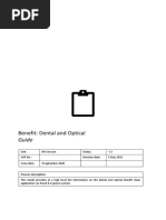 Maxicare Optical Benefits Overview | PDF | Glasses | Contact Lens