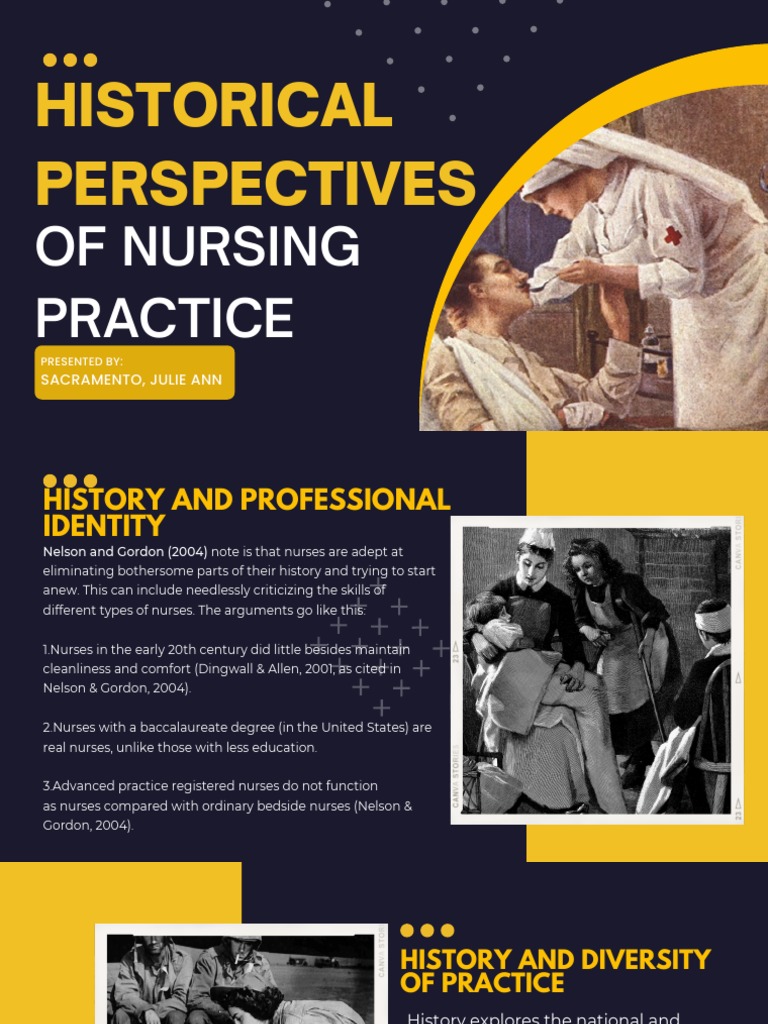 Historical Perspectives of Nursing | PDF | Nursing | Florence Nightingale